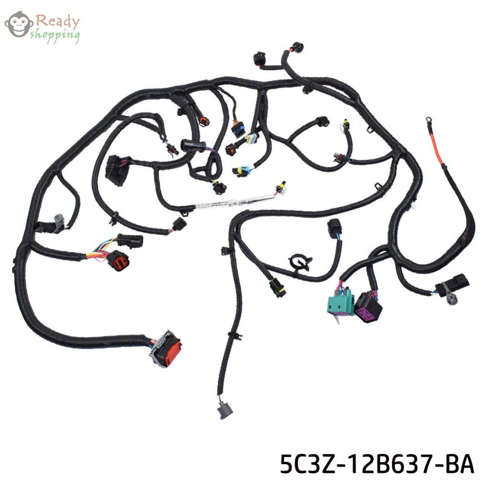 สายไฟเครื่องยนต์ 6.0 ลิตร 11 4 2004 5C3Z-12B637-BA สําหรับ Ford ...