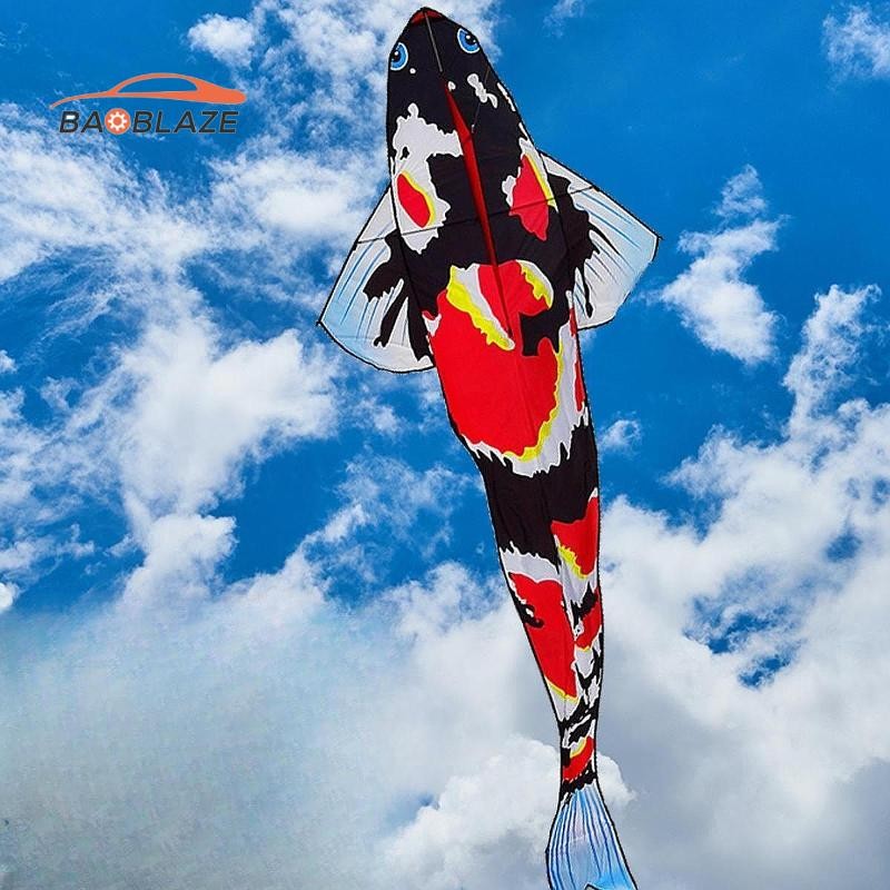 [Baoblaze] ว่าวใหญ่ Koi Kite ตกแต่งมัลติฟังก์ชั่นที่ไม่ซ้ํากัน Stable ...