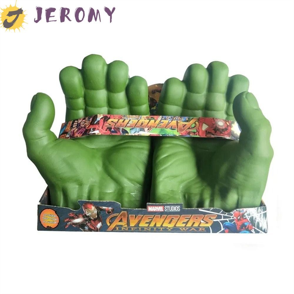 ถุงมือ JEROMY Hulk, Marvel Avengers Hulk Fists คอสเพลย์, ของขวัญวันเกิด ...