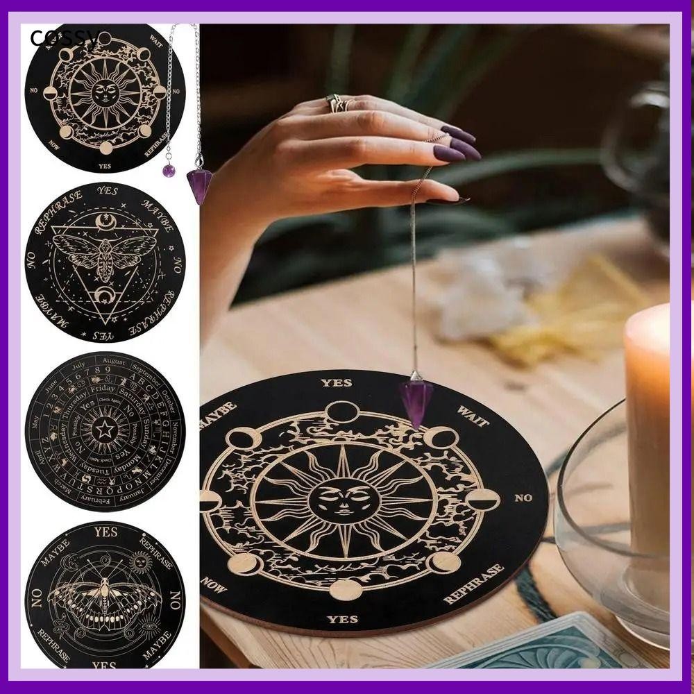 Cossy Star Pendulum Board, Magics การทําสมาธิ Decision แผ่น Dowsing ...