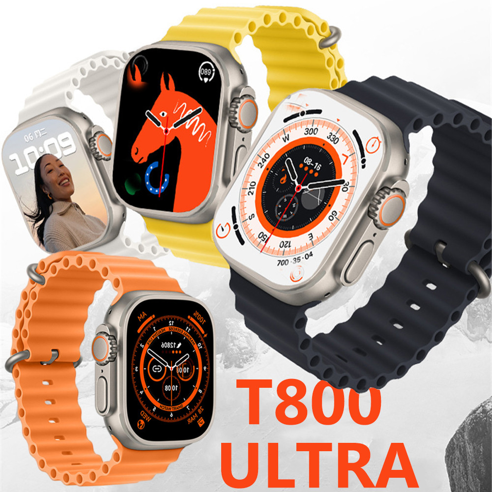 T800 Ultra smartwatch สำหรับผู้ชายและผู้หญิงพร้อมการโทรผ่านบลูทูธหน้าจอ ...