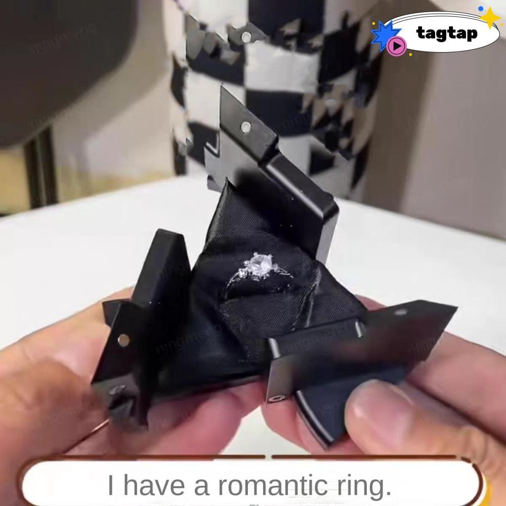 Tagtap กล่องเครื่องประดับเปลี่ยนรูปกล, กล่อง Cube, กล่องแหวนพลังงานจลน์เย็น, กล่องเก็บ ...