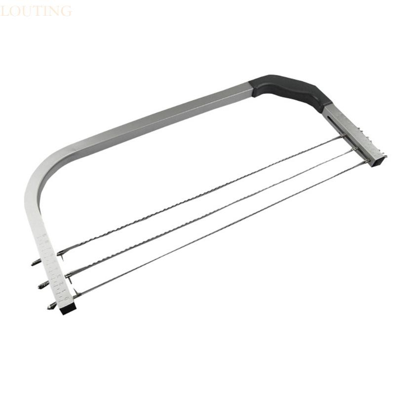 Louting เครื่องตัดเค้กชั้นมืออาชีพแบบปรับได้ 3 ใบมีด 17 กว้างสําหรับ ...