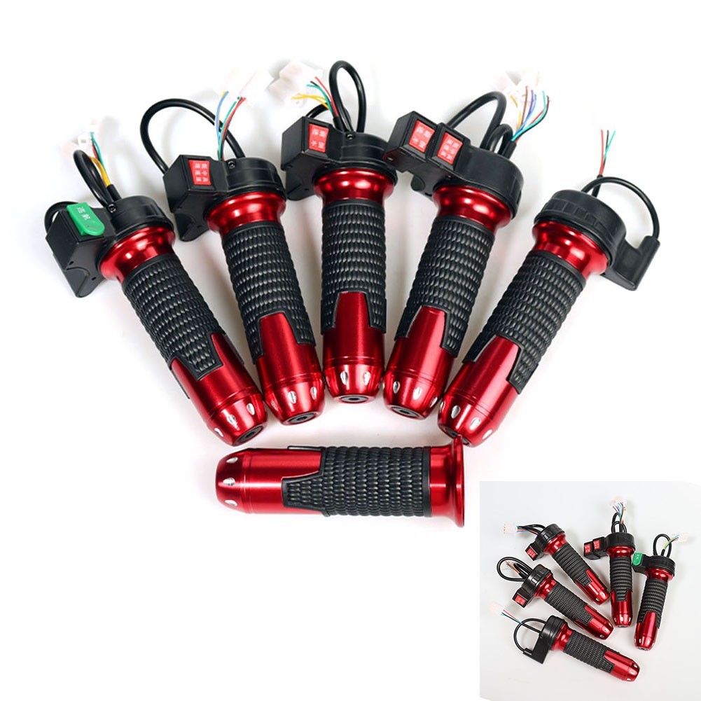 ⭐ การลดราคาครั้งใหญ่⭐ 1 คู่ไฟฟ้าจักรยาน Twist-Throttle High/Medium/Low ...