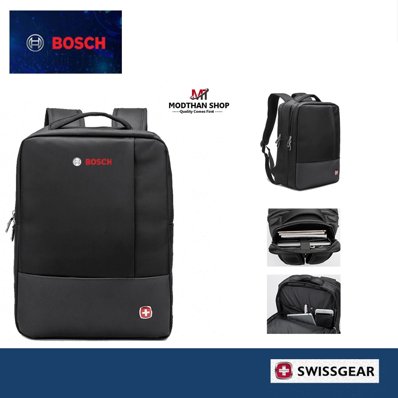 Bosch กระเป๋าเป้ Bosch SWISSGEAR Backpack สีดำ SA-0656 | Shopee Thailand