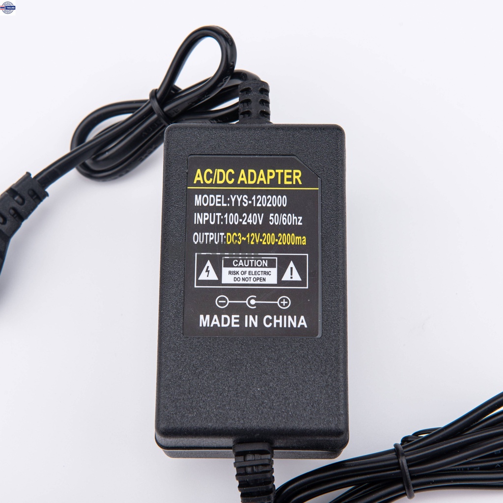 AC/DC Adapter 3V-12V 200mA-2000mA อะแดปเตอร์ ปรัไฟได้ หัว 5.5 x 2.5MM ...