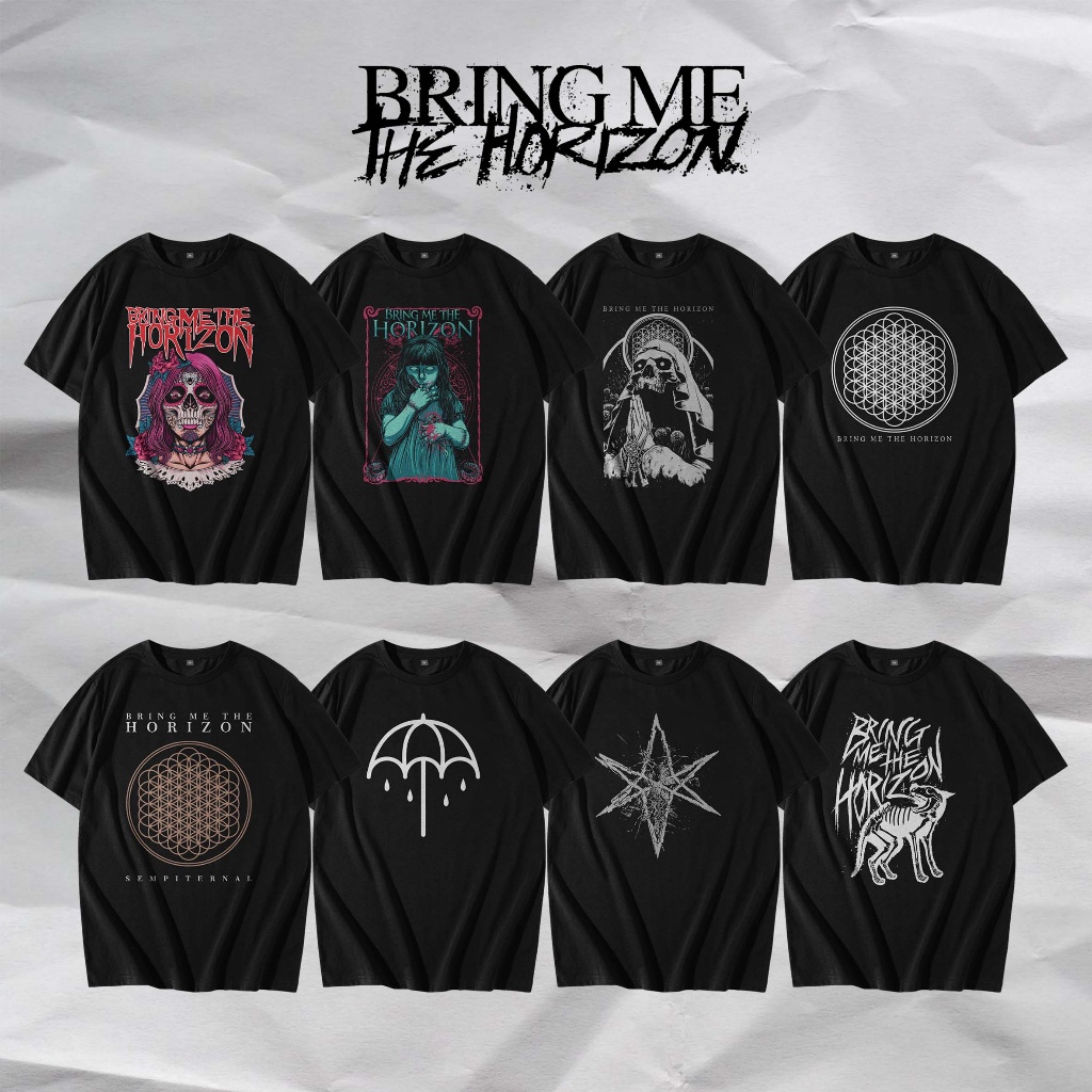 เสื้อยืด พิมพ์ลายวง Bmth Metal Bring Me the Horizon Band Vol 289S-5XL ...