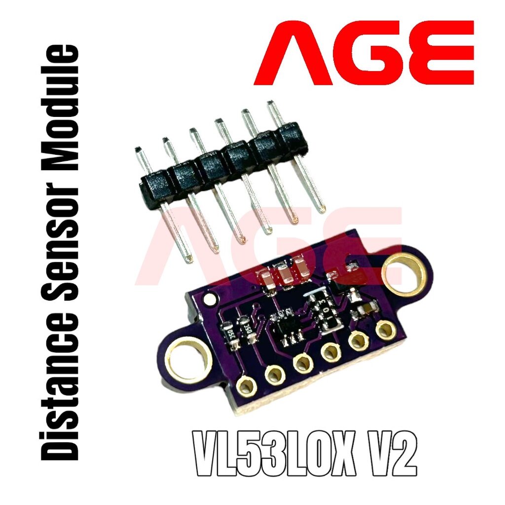 VL53L0X V2 เซนเซอร์วัดระยะทางแสงเลเซอร์ Laser Ranging Distance Sensor 0.3 - 120 cm | Shopee Thailand
