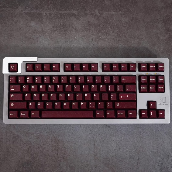 Gmk ปุ่มกดคีย์บอร์ด ABS กึ่งใส ความสูง สองสี สําหรับ 61 64 68 75 84 87 ...