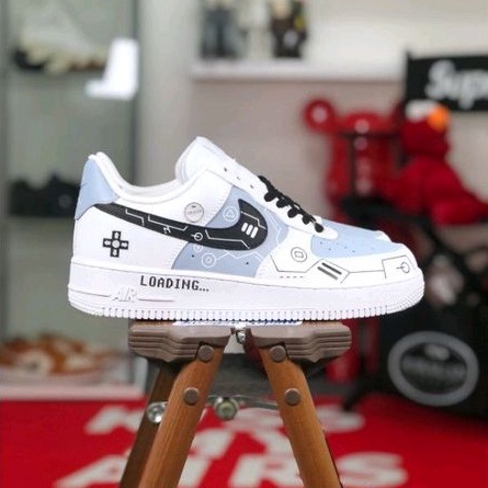 nike Nike Air Force 1 Low x PlayStation PS5 Buttons Custom | Shopee ...