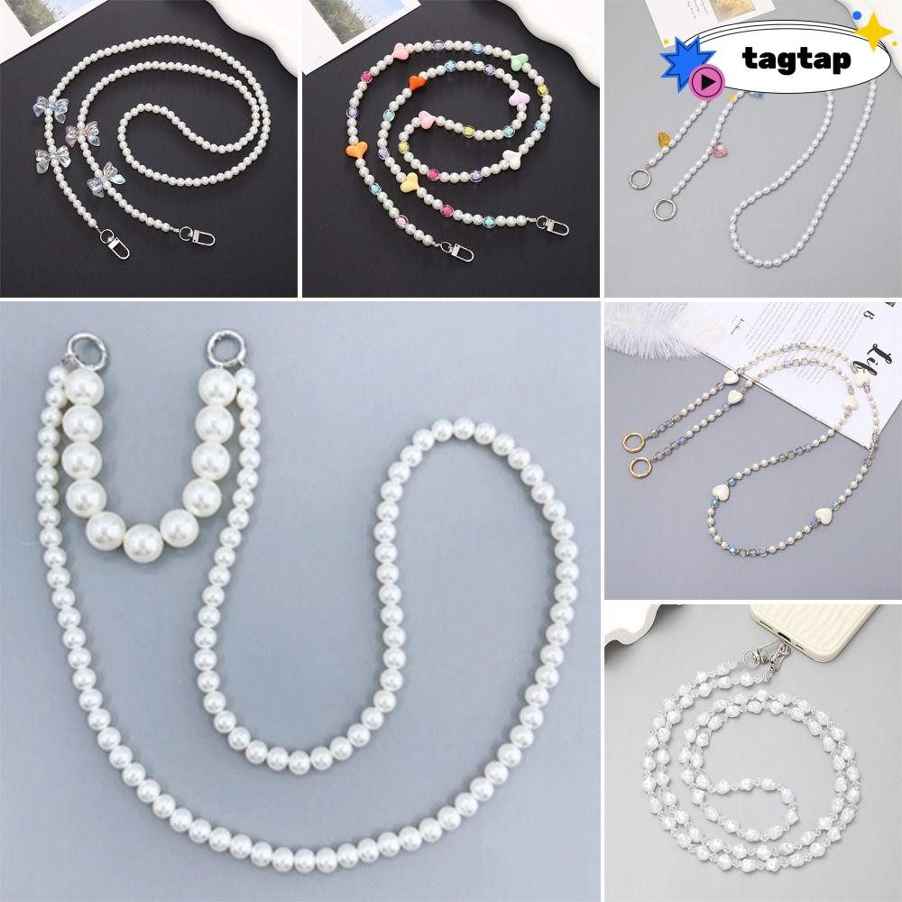 Tagtap เชือกเส้นเล็กโทรศัพท์มือถือ, สายมุกลูกปัด DIY กระเป๋าสะพายข้าง, อุปกรณ์เสริมกระเป๋าสลิง ...
