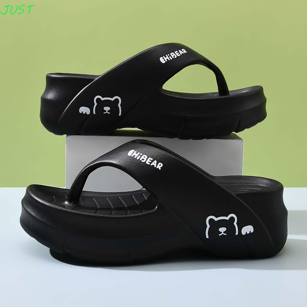 Just EVA รองเท้าแตะ,หนาการ์ตูนหนา Soled Flip-flop, Creative Resilience ...