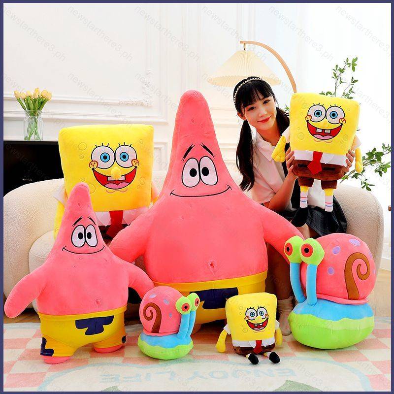 Ye ตุ๊กตา SpongeBob SquarePants Patrick Star Gary the Snail ขนาด 75 ซม. ...