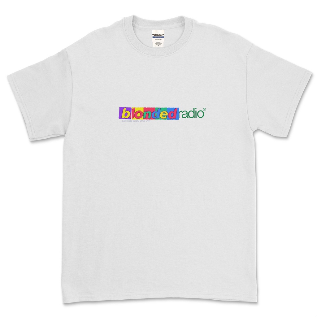 แฟชั่นใหม่ เสื้อยืดพิมพ์ลายแฟชั่นเสื้อยืด พิมพ์ลาย Blonded RADIO FRANK ...
