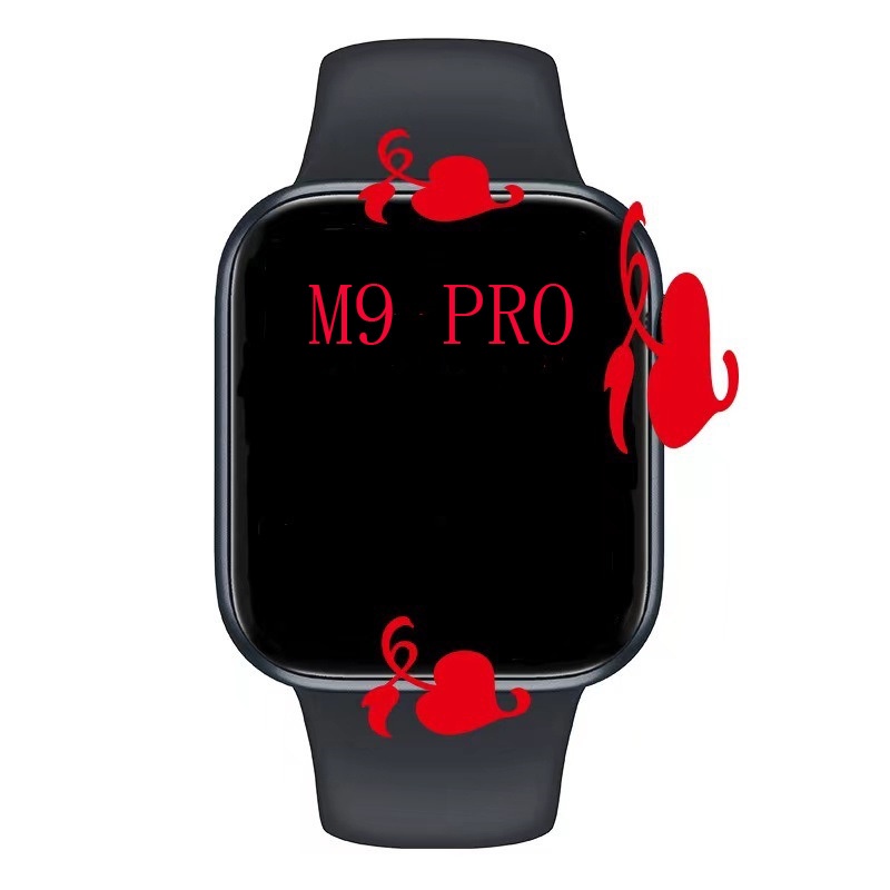 M9pro 2.2 HD หน้าจอขนาดใหญ่ สอบเทียบกลูโคสในเลือด ECG Huaqiang North S9 watch | Shopee Thailand