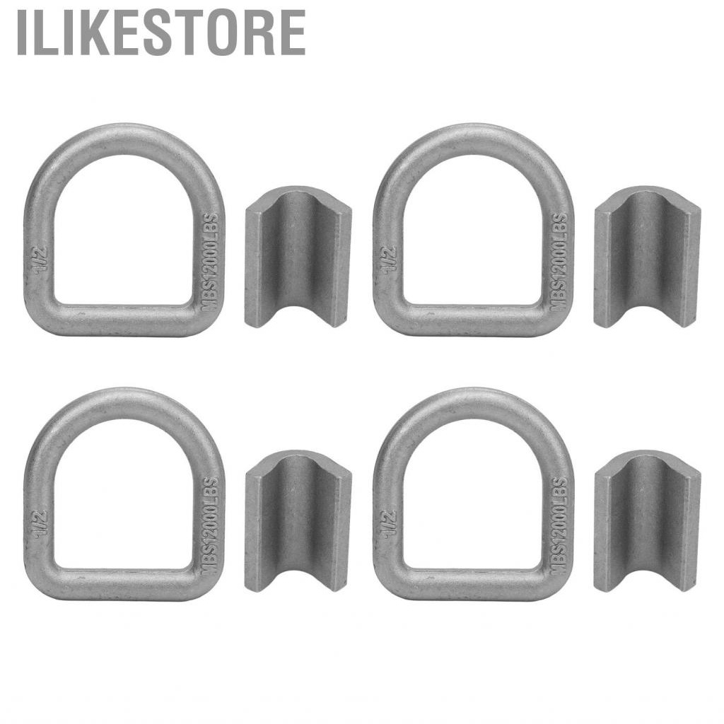 Ilikestore Trailer Weld On D Ring Reliable Sturdy 4000 Lbs Working Load ...