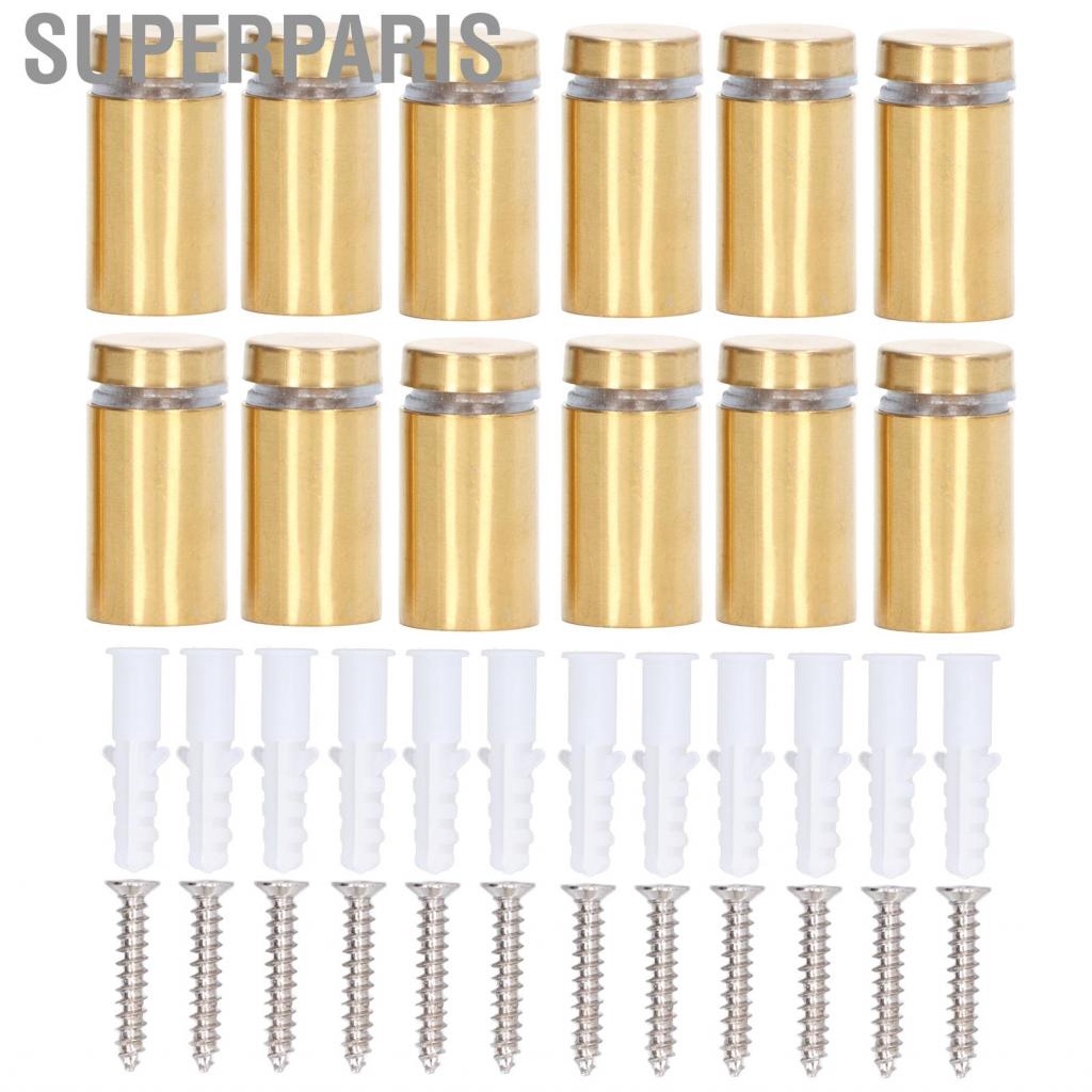 Superparis Sign Holders Screw Stainless Steel Advertising Nails for ...
