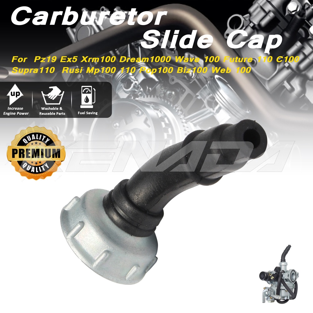 ฝาครอบสไลด์คาร์บูเรเตอร์ สําหรับ Pz19 Ex5 Xrm100 Dream1000 Wave 100 ...