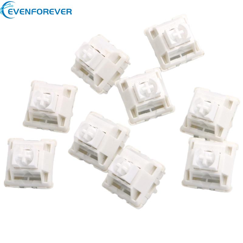 Ev สวิตช์เชิงเส้น สีขาว หินอ่อน POM Stem 5PIns Hot Plug Axisfor ...