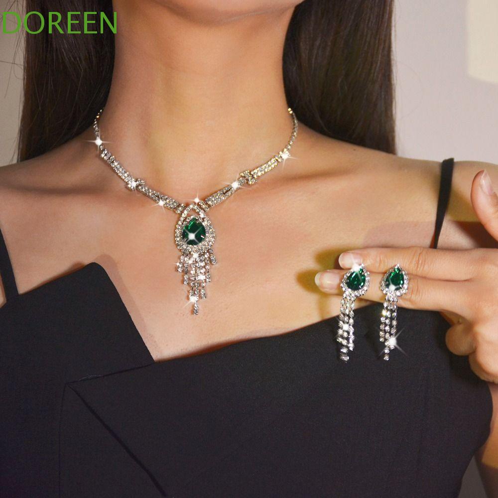 Doreen ชุดเครื่องประดับเจ้าสาว งานแต่งงาน ที่ละเอียดอ่อน ครบรอบ ...