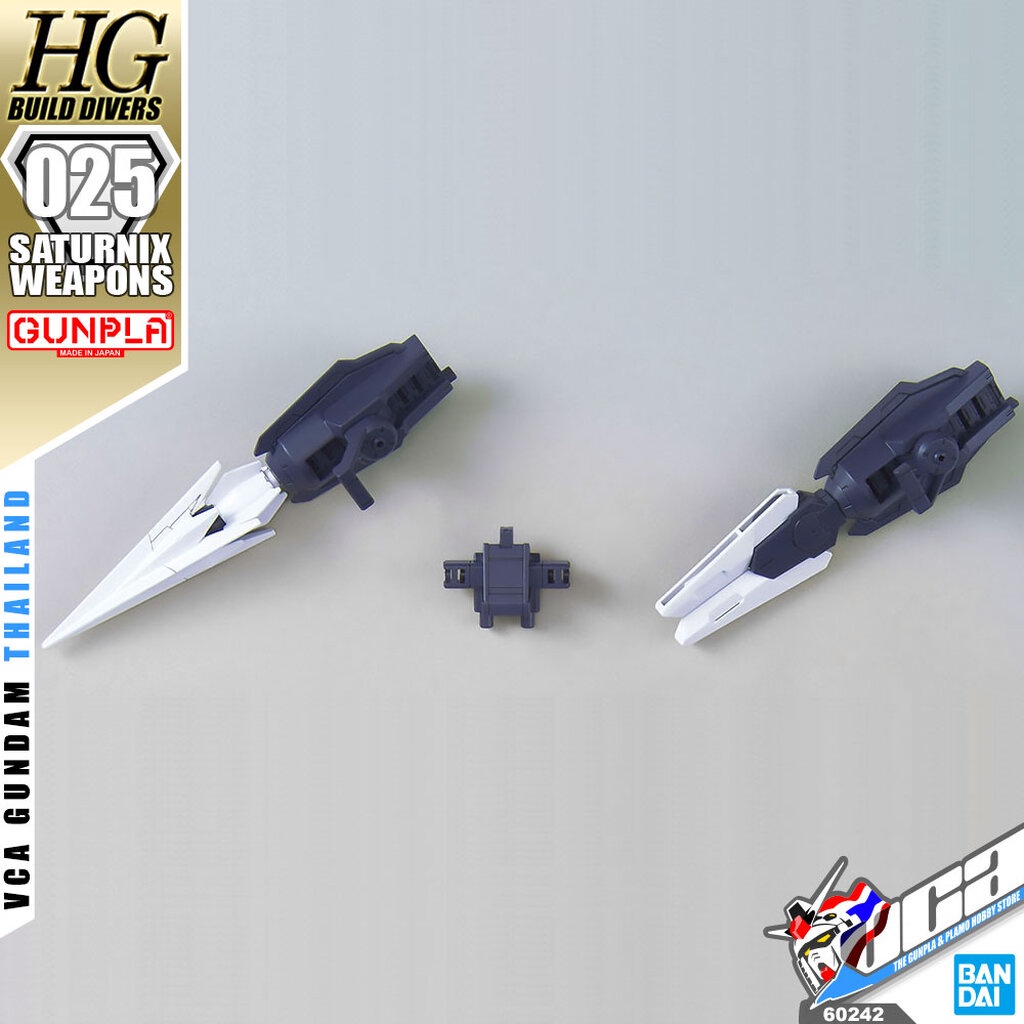 BANDAI GUNPLA HIGH GRADE BUILD CUSTOM HGBC HG 1/144 SATURNIX WEAPONS โมเดล กันดั้ม กันพลา VCA ...
