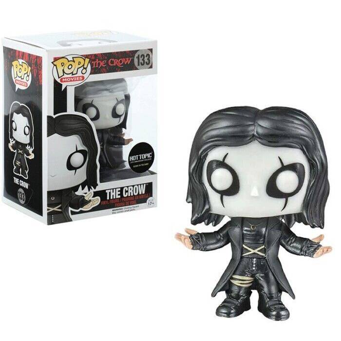 PS1 FUNKO POP Crow Action Figure Luminous ตุ๊กตาของเล่นสําหรับเด็กตก ...