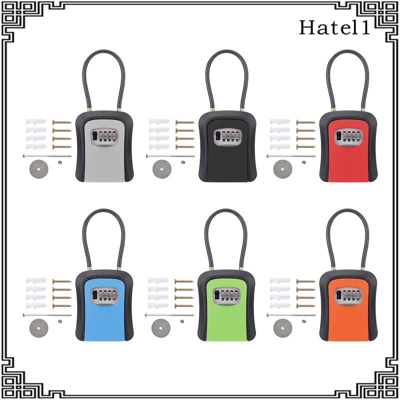 [Hatel] กล่องเก็บกุญแจล็อค พร้อมรหัสรีเซ็ตได้ 4 หลัก ขนาดด้านใน 8.6x6 ...