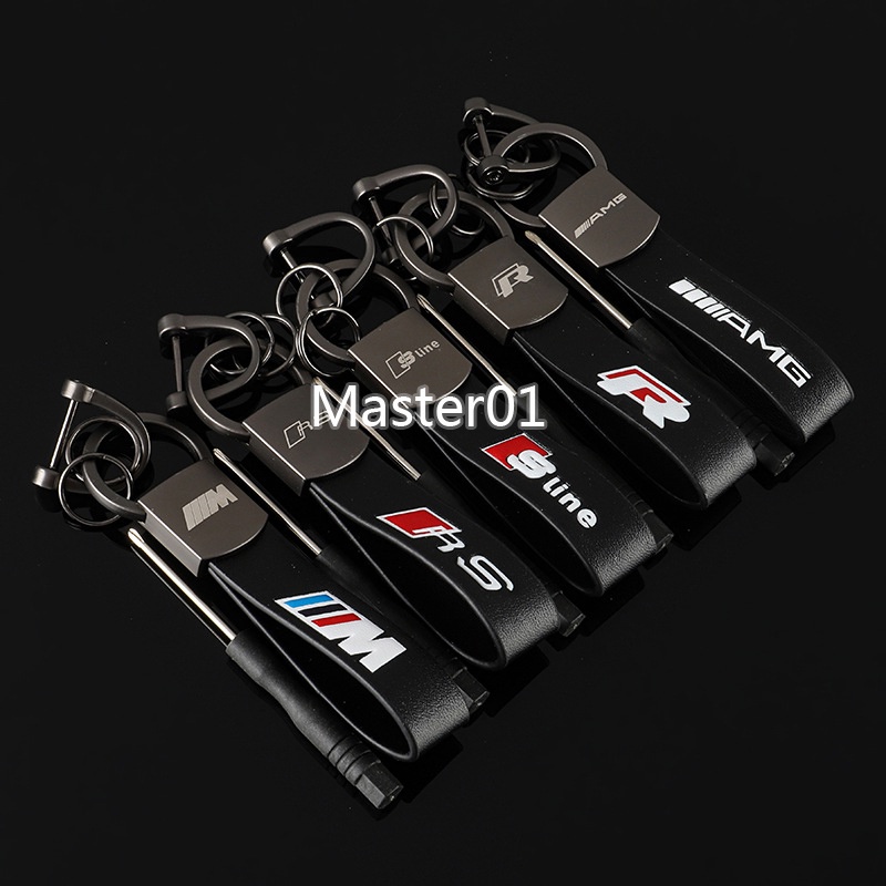พวงกุญแจหนังแท้ โลหะผสมสังกะสี สําหรับ Sline RS R AMG M Power | Shopee Thailand