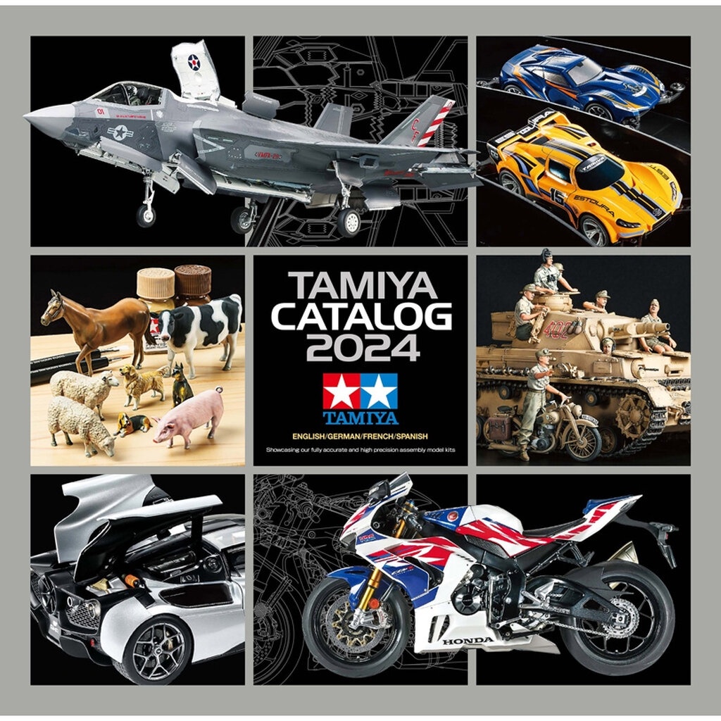 TAMIYA 64451 Catalog 2024 (4 Languages) แคตตาล็อกทามิย่าแท้ | Shopee ...