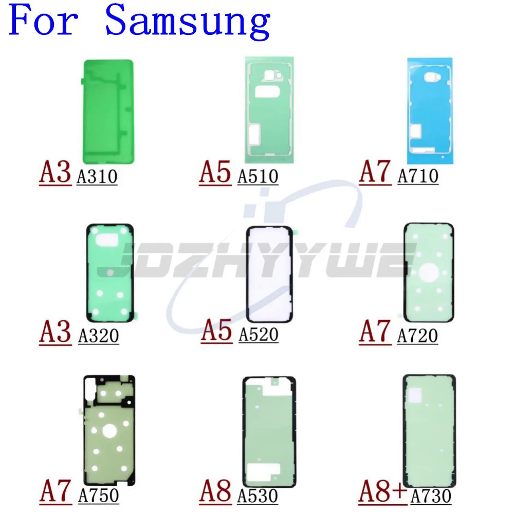 เทปสติกเกอร์ติดฝาครอบแบตเตอรี่ ด้านหลัง สําหรับ Samsung Galaxy A3 A320 A5 A520 A7 A710 A720 A750 ...