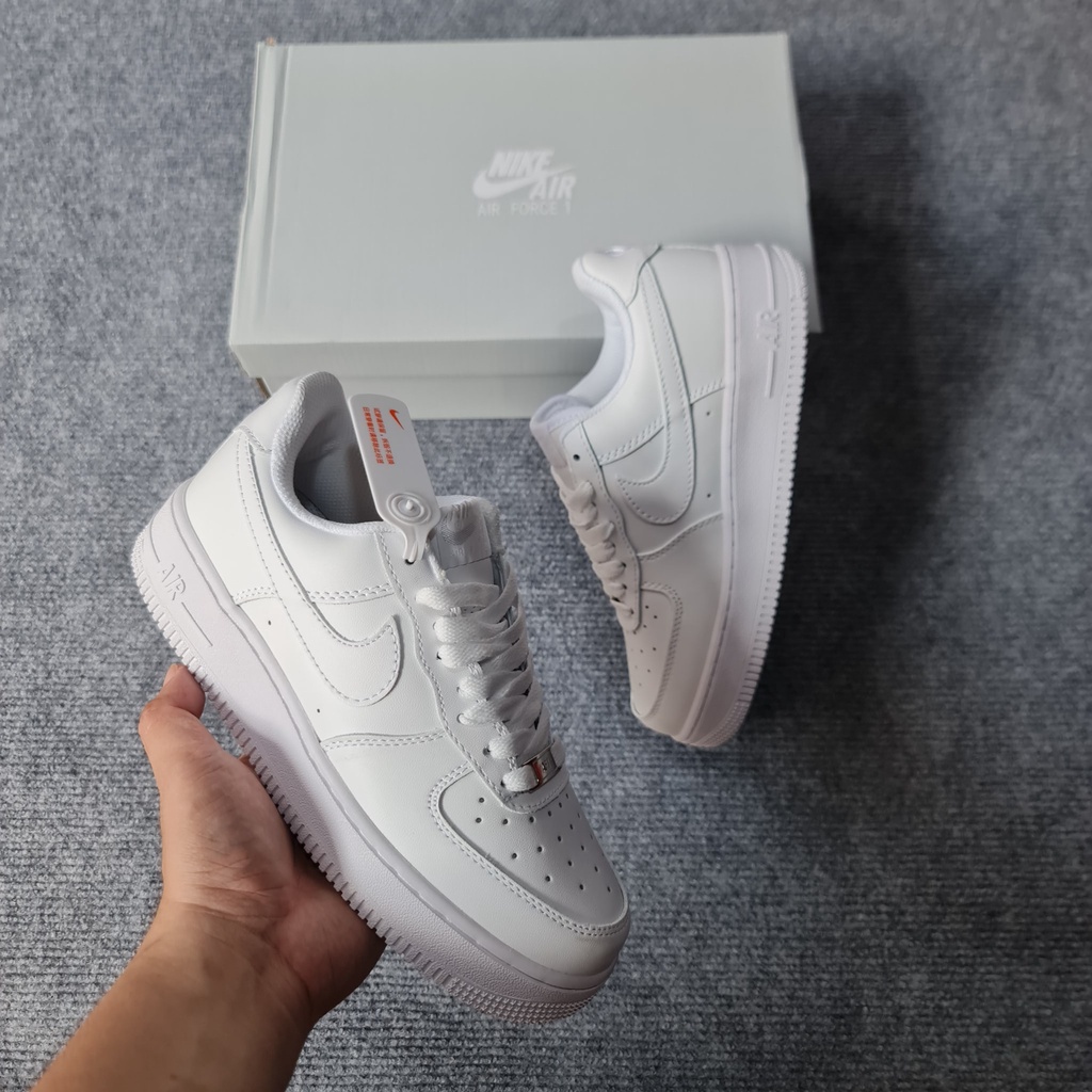 Nike Air Force 1 '07 'Triple White' (Unauthorized Authentic) | Shopee ...