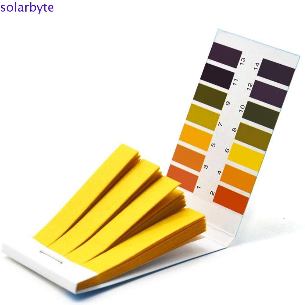 Solarbyte Litmus กระดาษน้ํา 80 แถบ/แพ็คสําหรับโรงเรียน Home เครื่องวิเคราะห์การทดสอบ ...