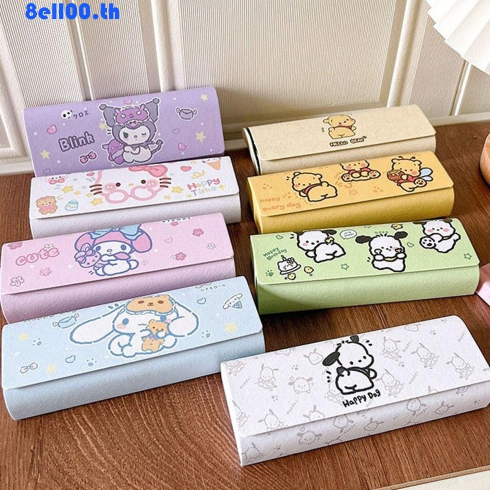 Darnellya Kuromi กระเป๋าแว่นตา,พับ PU หนัง Melody แว่นตากันแดดกระเป๋า,แฟชั่น Anti Pressure ...