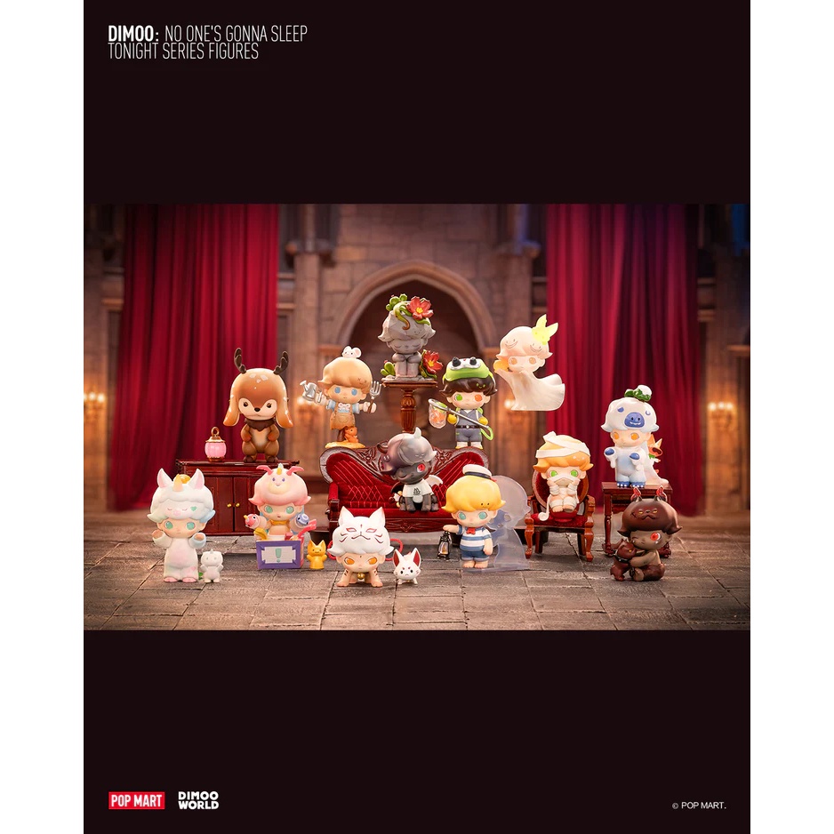 (พร้อมส่งจากไทย) POP MART DIMOO Dimoo No One's Gonna Sleep Tonight ...