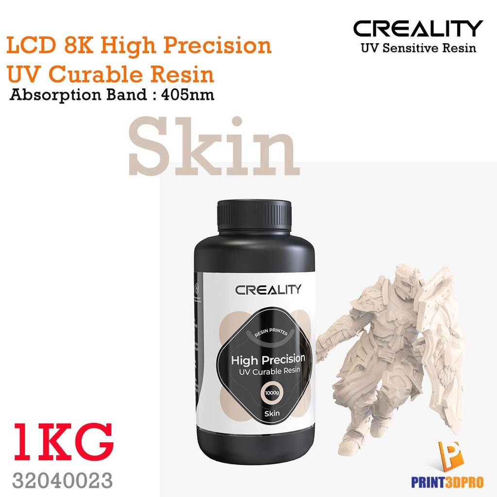 Creality LCD 8K High Precision UV Curable Resin 1kg For LCD 3D Printer ...