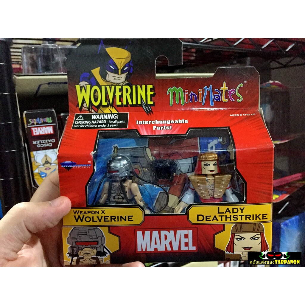 Minimates Marvel TRU Exclusive Wave 23 Weapon X Wolverine and Lady ...