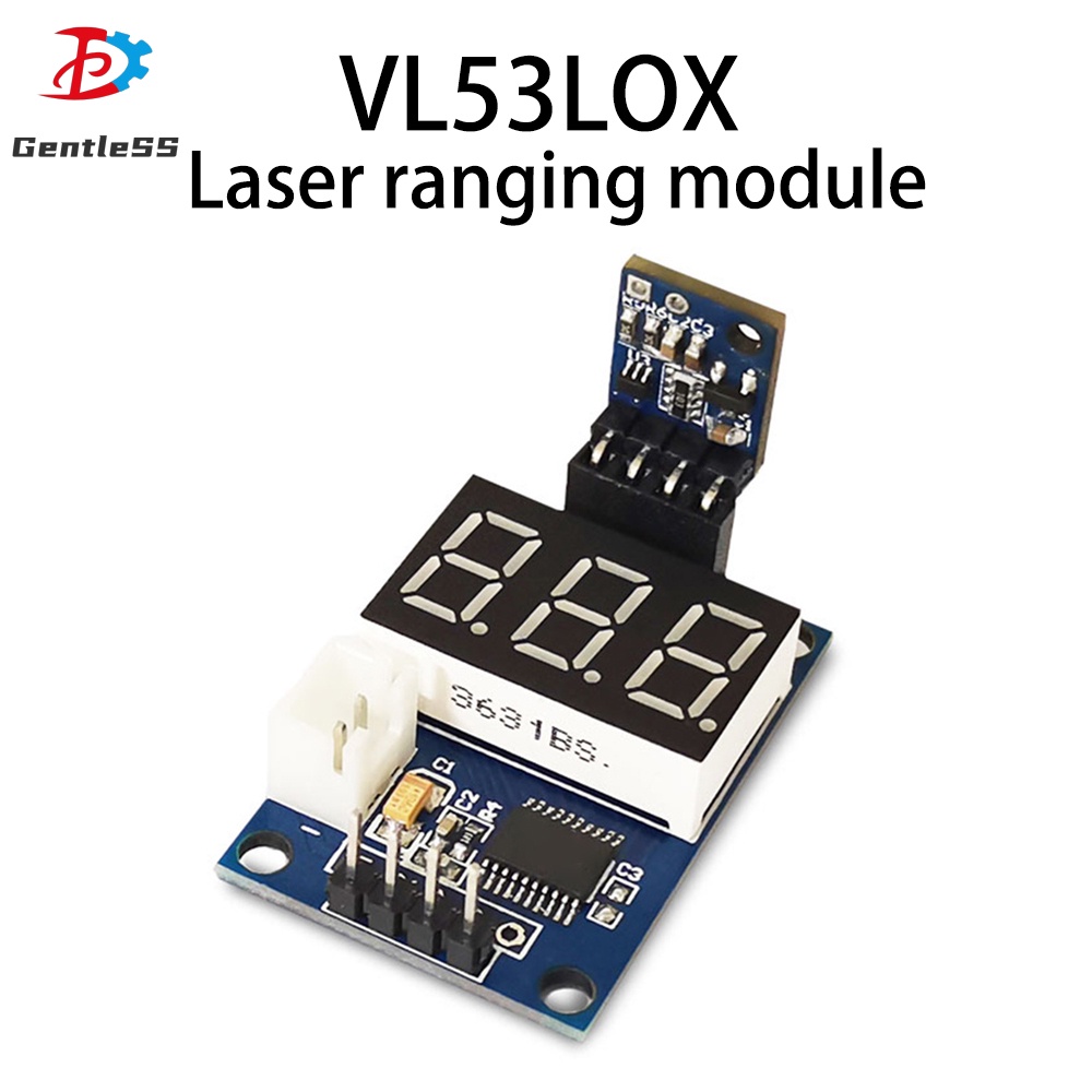 Vl53l0x โมดูลเซนเซอร์วัดระยะทาง เลเซอร์ ToF 3.3V-5V I2C IIC การสื่อสาร ...