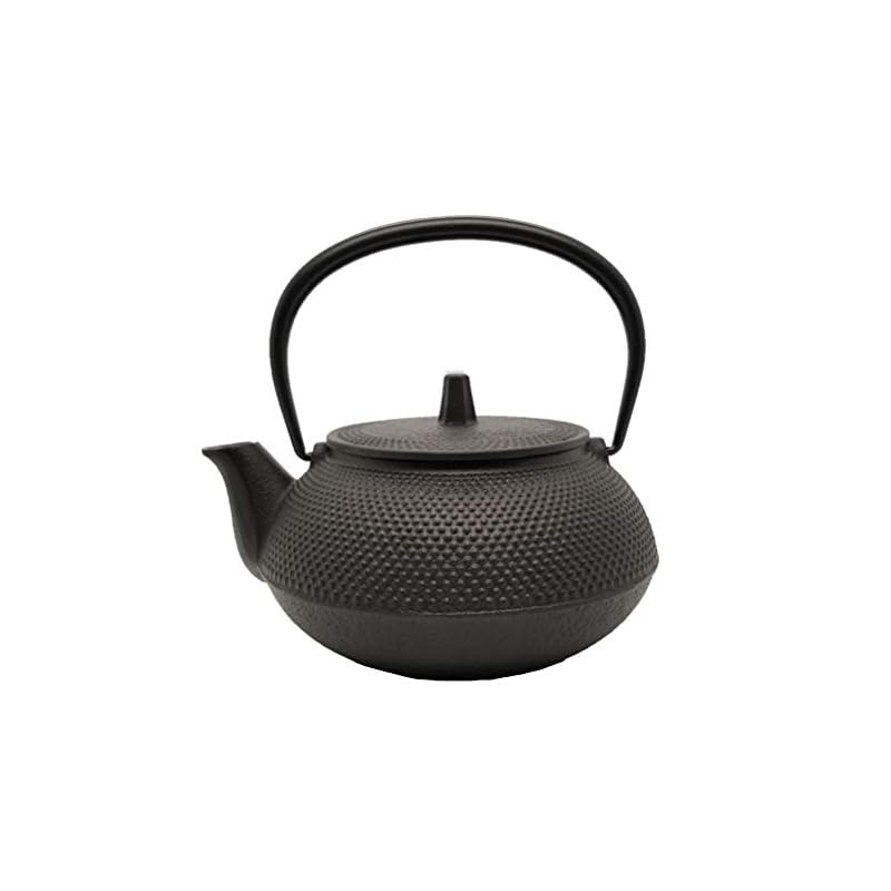 ส่งตรงจากญี่ปุ่น Iwachu Iwachu Teppanyaki Kyusu 5 แบบ พร้อมเครื่องสีดํา 0.65L ไม่มีเคลือบเปลวไฟ ...