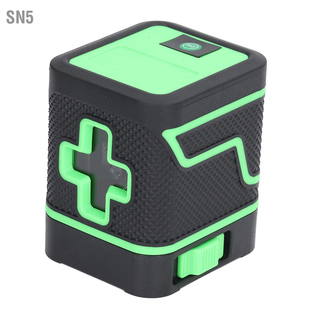 SN5 Cross Line Level Self Leveling Laser Green Beam Leveler เครื่องมือ ...