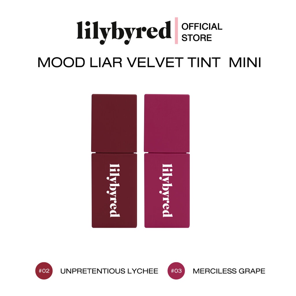 [GWP] LILYBYRED MOOD LIAR VELVET MINI TINT (AD) 1g (ไซส์เล็ก) | Shopee ...