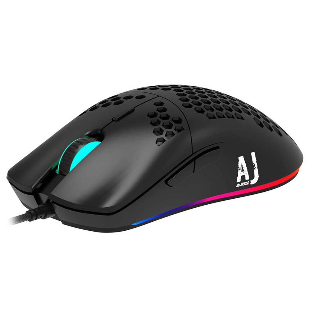 Ajazz AJ390 Black 16000DPI RGB Gaming Mouse with Macro Software ...
