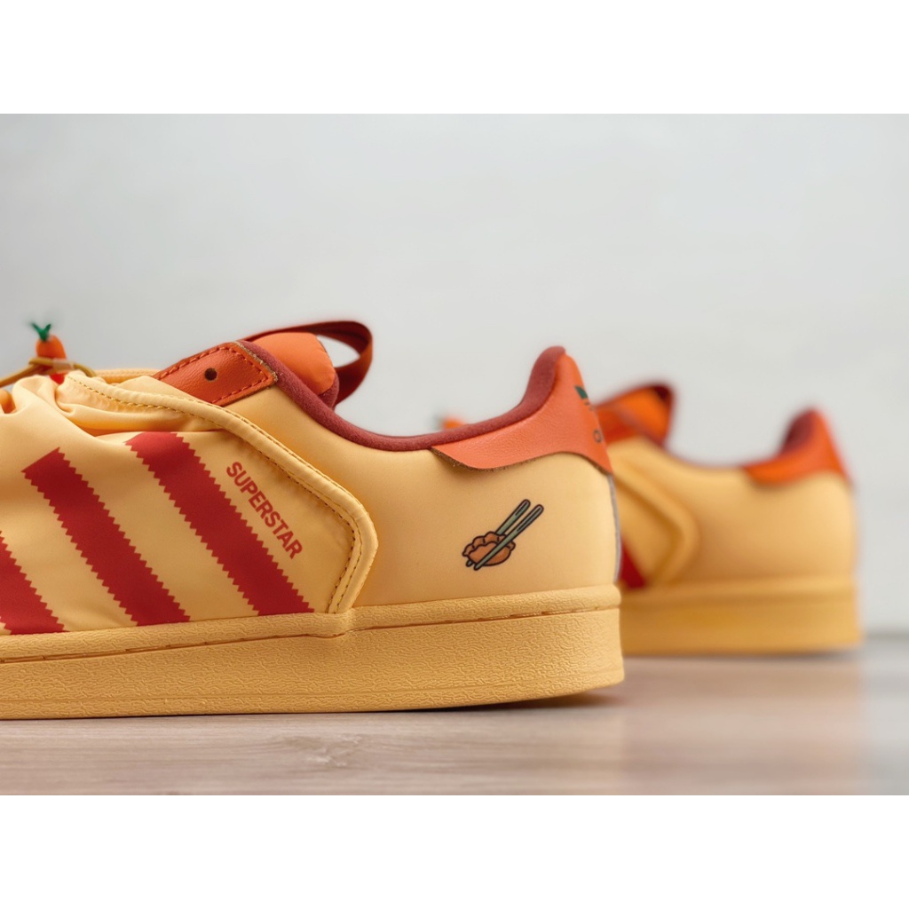 【36-45】Melting Sadness x Adidas Originals Superstar "Orange" Casual ...