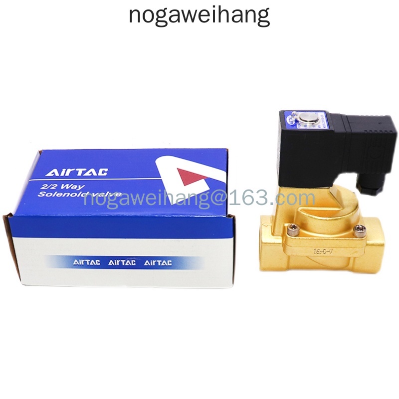 Airtac Fluid valve 2W-030/050/150-15/4 จุดโซลินอยด์วาล์วนิวเมติกวาล์ว 2W030-08/050-15/6 จุด /1 ...