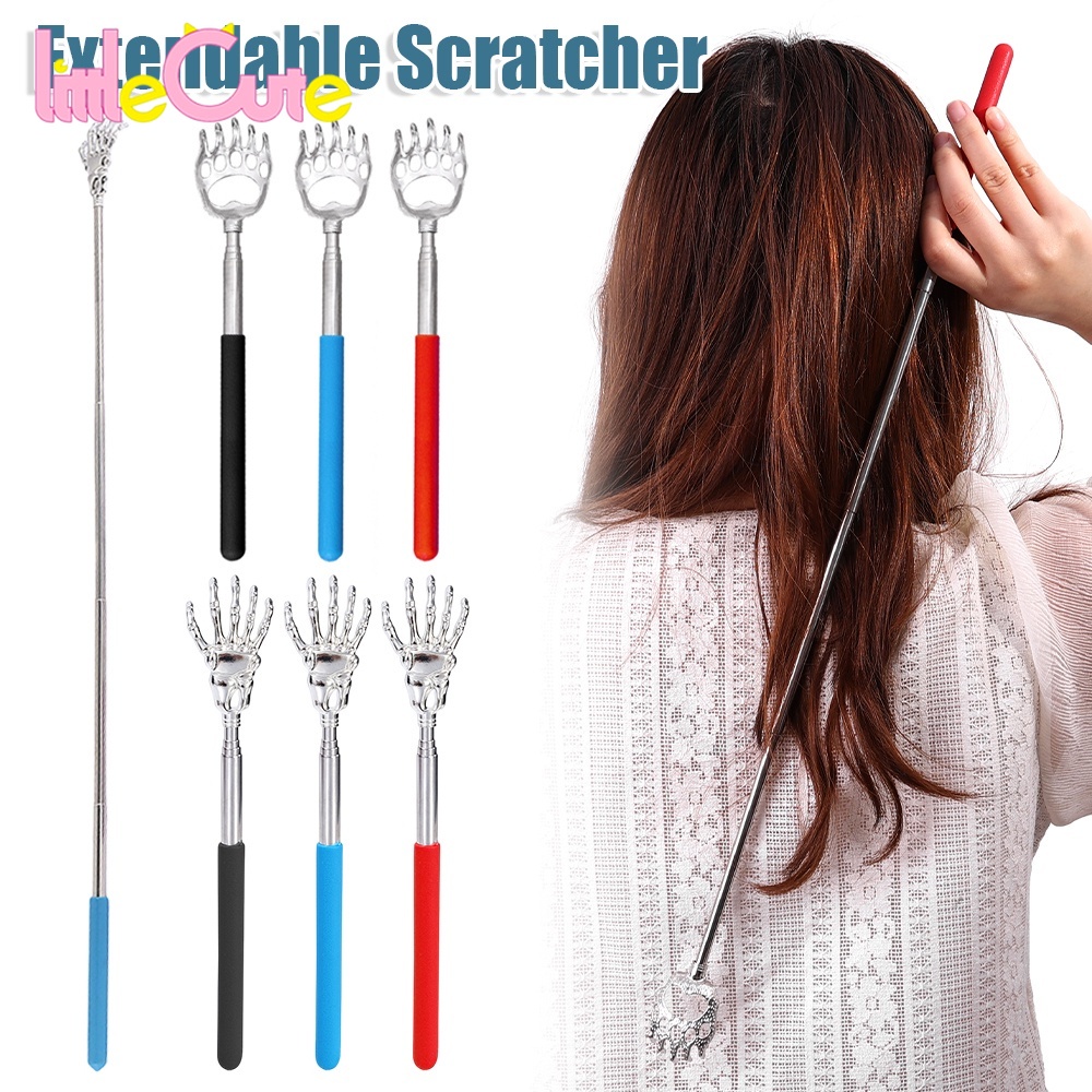 [ความงาม]แบบพกพาTelescoping Backscratchers ขยายหมี Claw Back Scratcher สําหรับอาวุโสผู้ใหญ่เด็ก ...