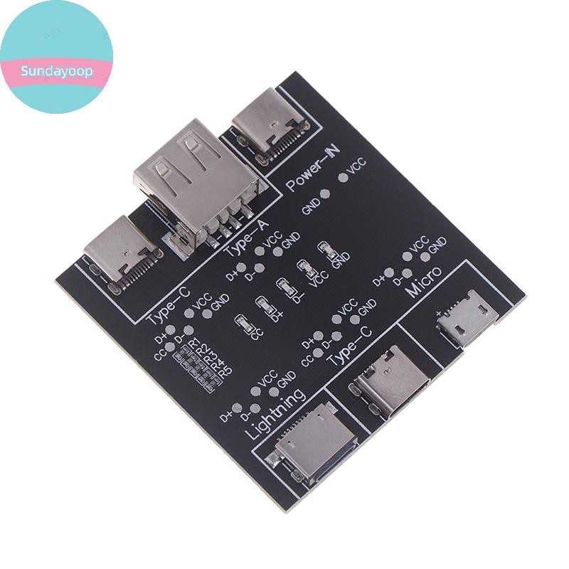 Sund 1PC USB Cable Data Line Test Board Cable Checker USB Cable Tester ...
