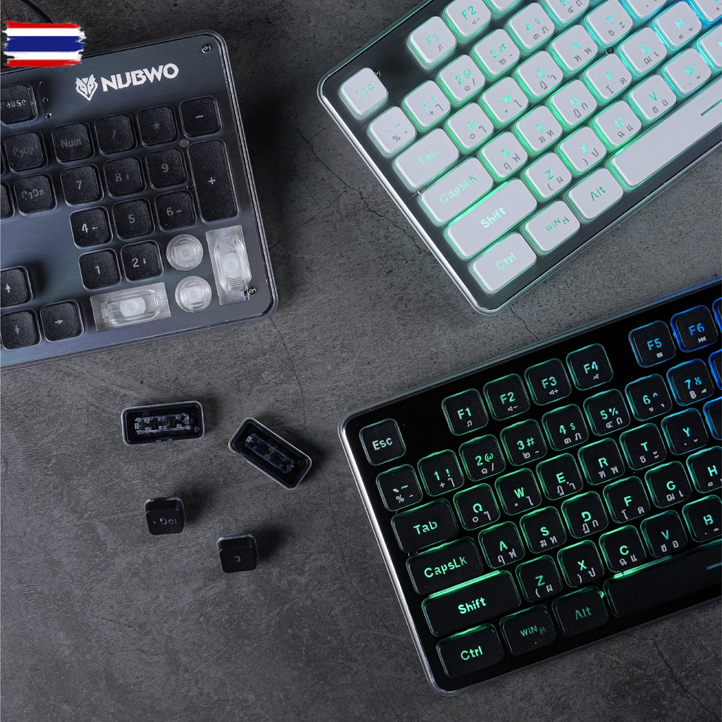 Nubwo NK-32 Gaming Keyboard คีย์อร์ดเกมมิ่ง รัประกันสินค้า 1 year By ...