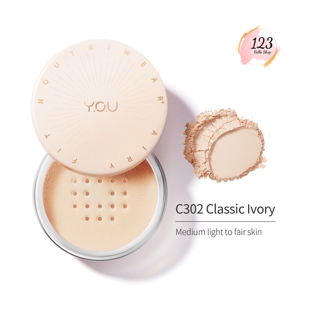 You NoutriWear+ Airy Fit Loose Powder แป้งฝุ่น สูตรบางเบา | Shopee Thailand