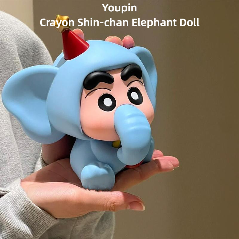 Crayon Shin-Chan Elephant อินเทรนด์เล่นรูปเครื่องประดับสร้างสรรค์ของ ...