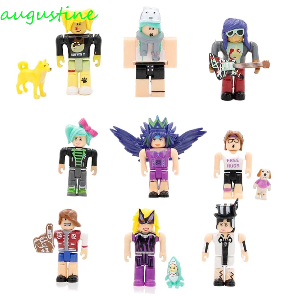 Augustine โมเดลฟิกเกอร์ รูปปั้นมนุษย์ Roblox สุ่มสี สําหรับเก็บสะสม 9 ...
