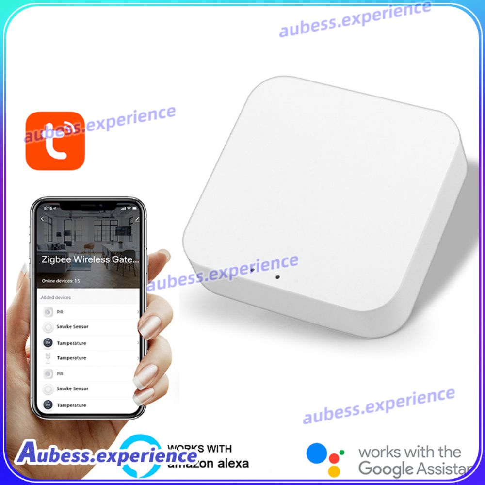 Tuya Bridge สมาร์ทโฮม Zigbee Gateway ฮับควบคุมระยะไกล อุปกรณ์ Zigbee แอ ...